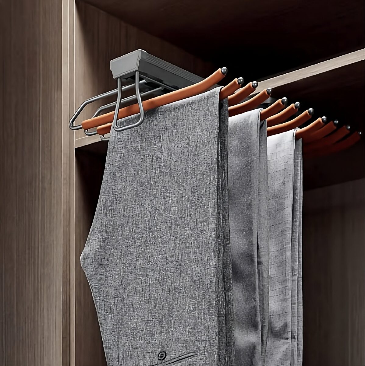 Soft Close Trousers Rack | Closet by Körner